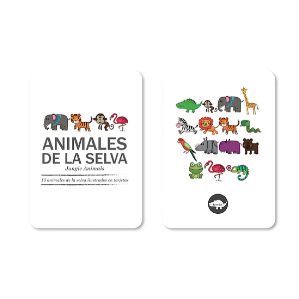 Flashcards Animales de la Selva